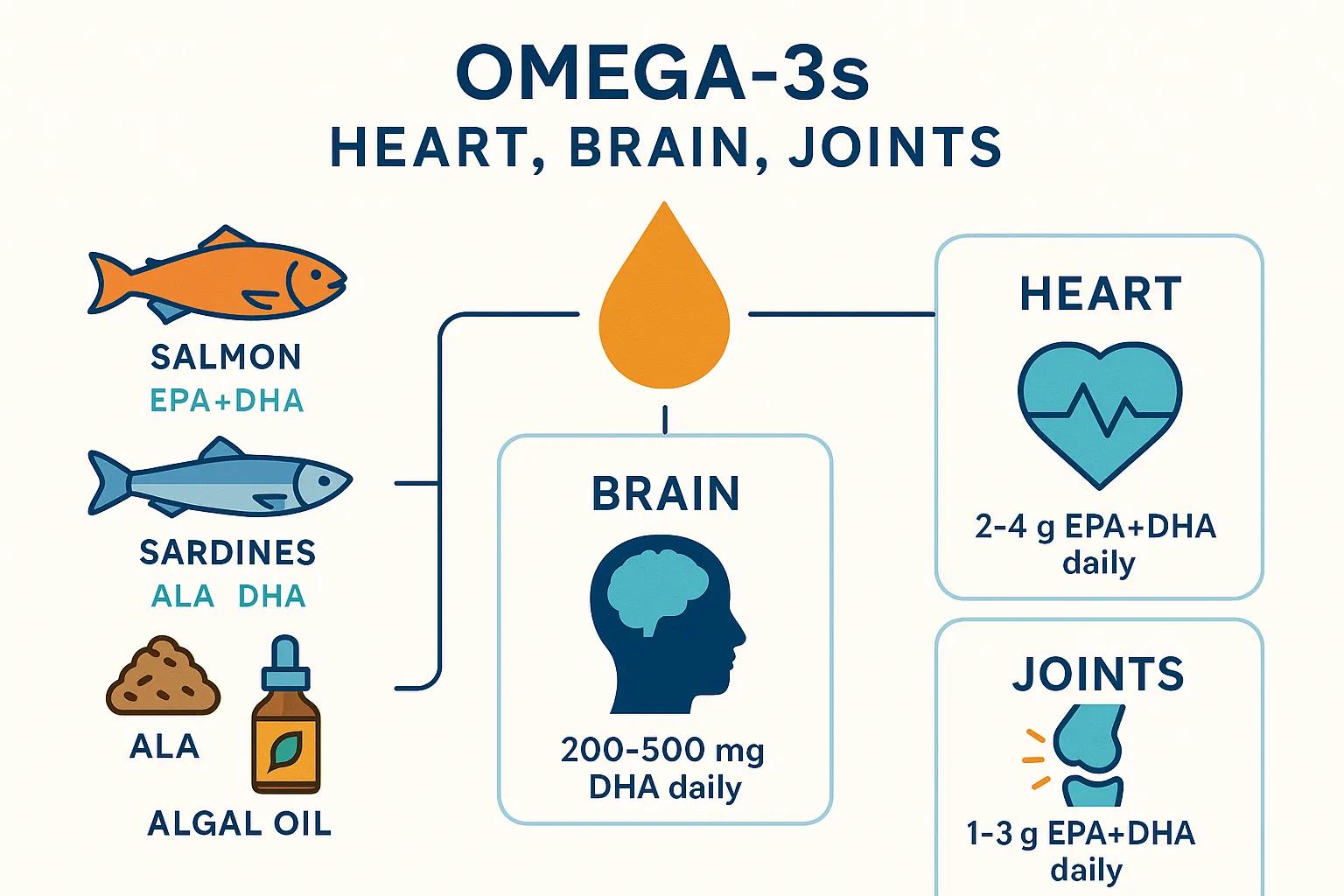 3 Key Benefits of Omega-3s for Heart, Brain & Joint Pain - Value ...