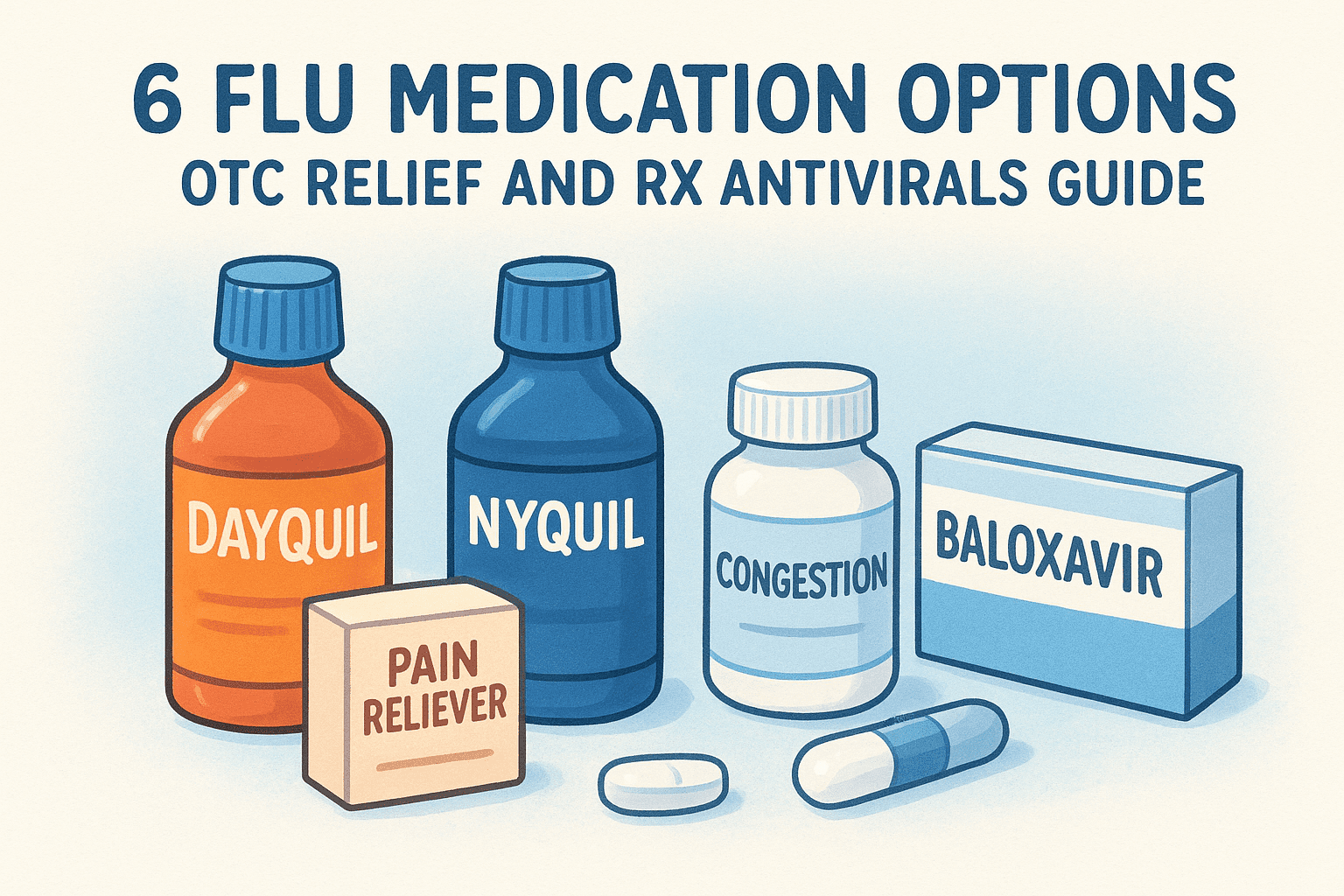 6 Flu Medication Options: OTC Relief and Rx Antivirals Guide - Value ...